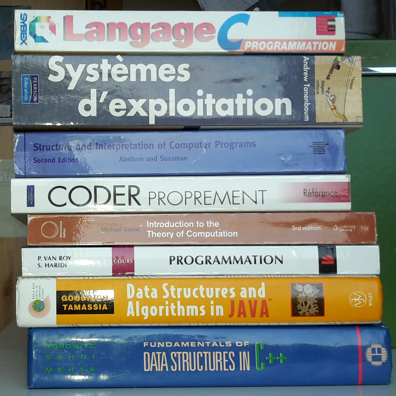 Master in Computer science, 2nd year (ULB 2017 – 2018) (Olivier Pirson ...